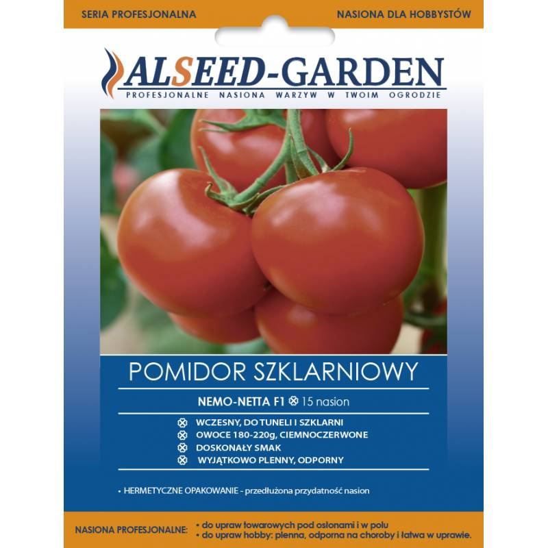 Pomidor szklarniowy Nemo-Netta F1 15 nasion Alseed-Garden | KATEGORIE \ Profesjonalne uprawy ...